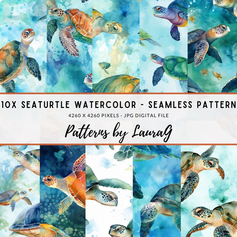 Turtle Wallpaper - Etsy