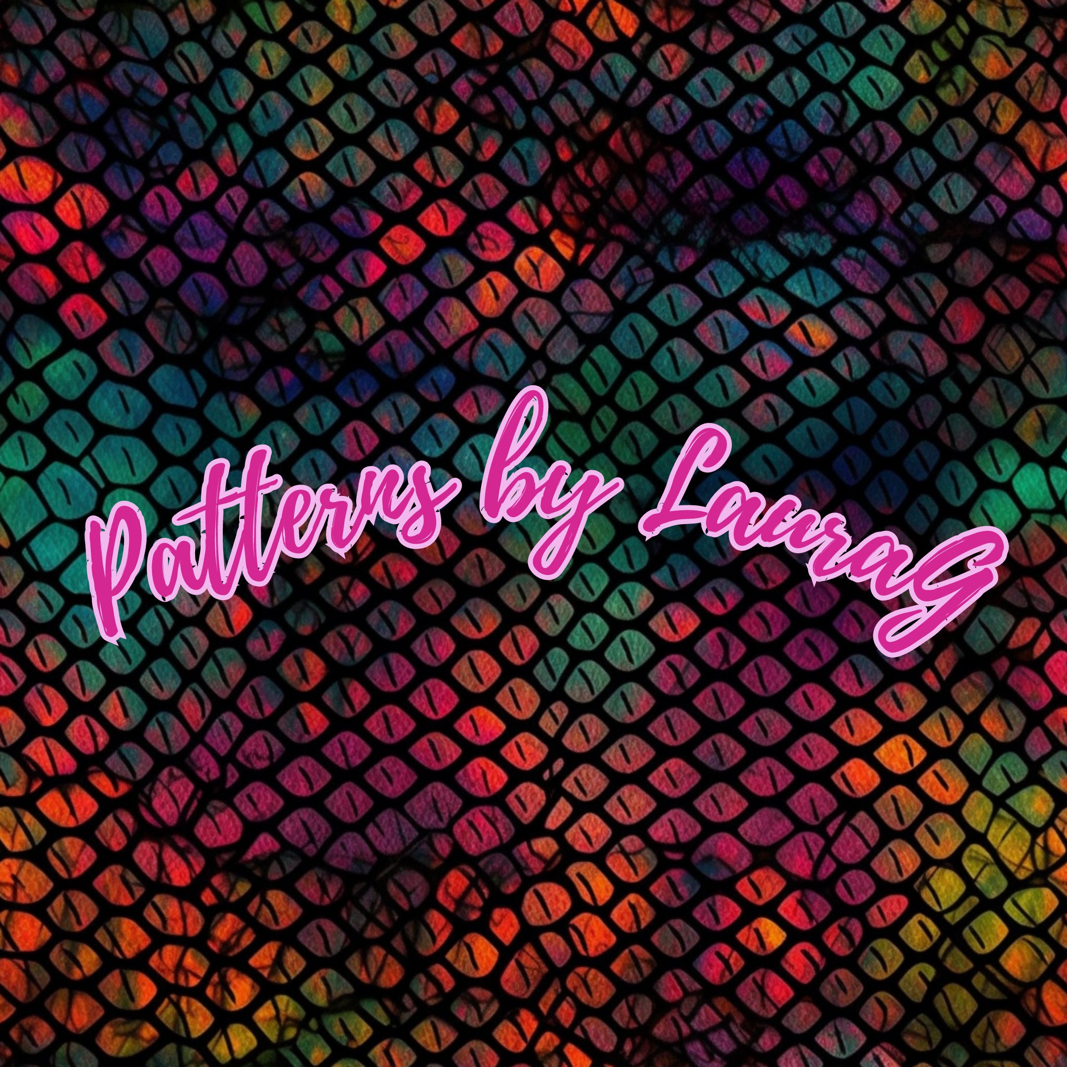 Seamless Pattern Snake Neon, Animal Print Digital Paper, Animal ...