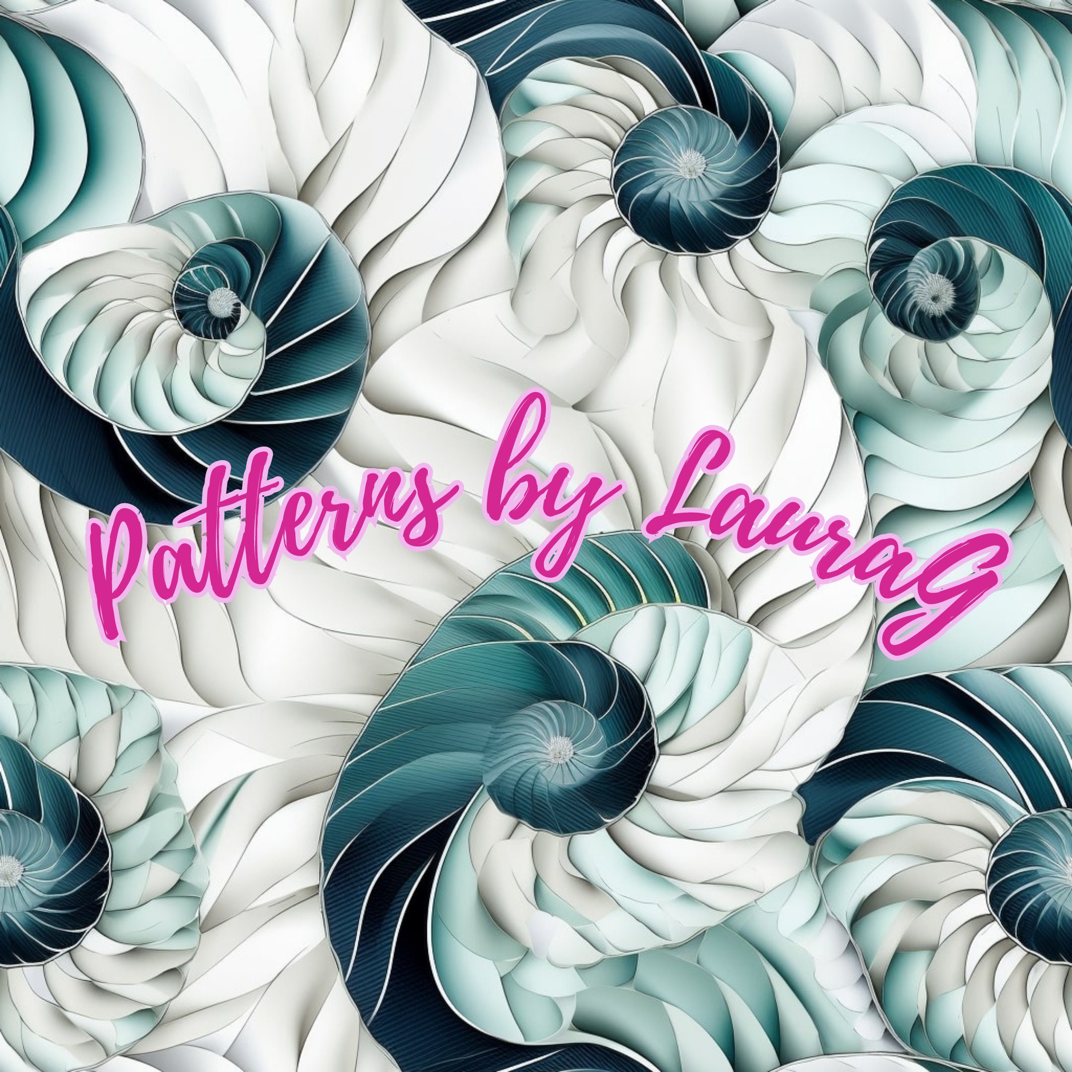 Fibonacci Digital Paper, Abstract Swirl Pattern (digital Download) - Etsy