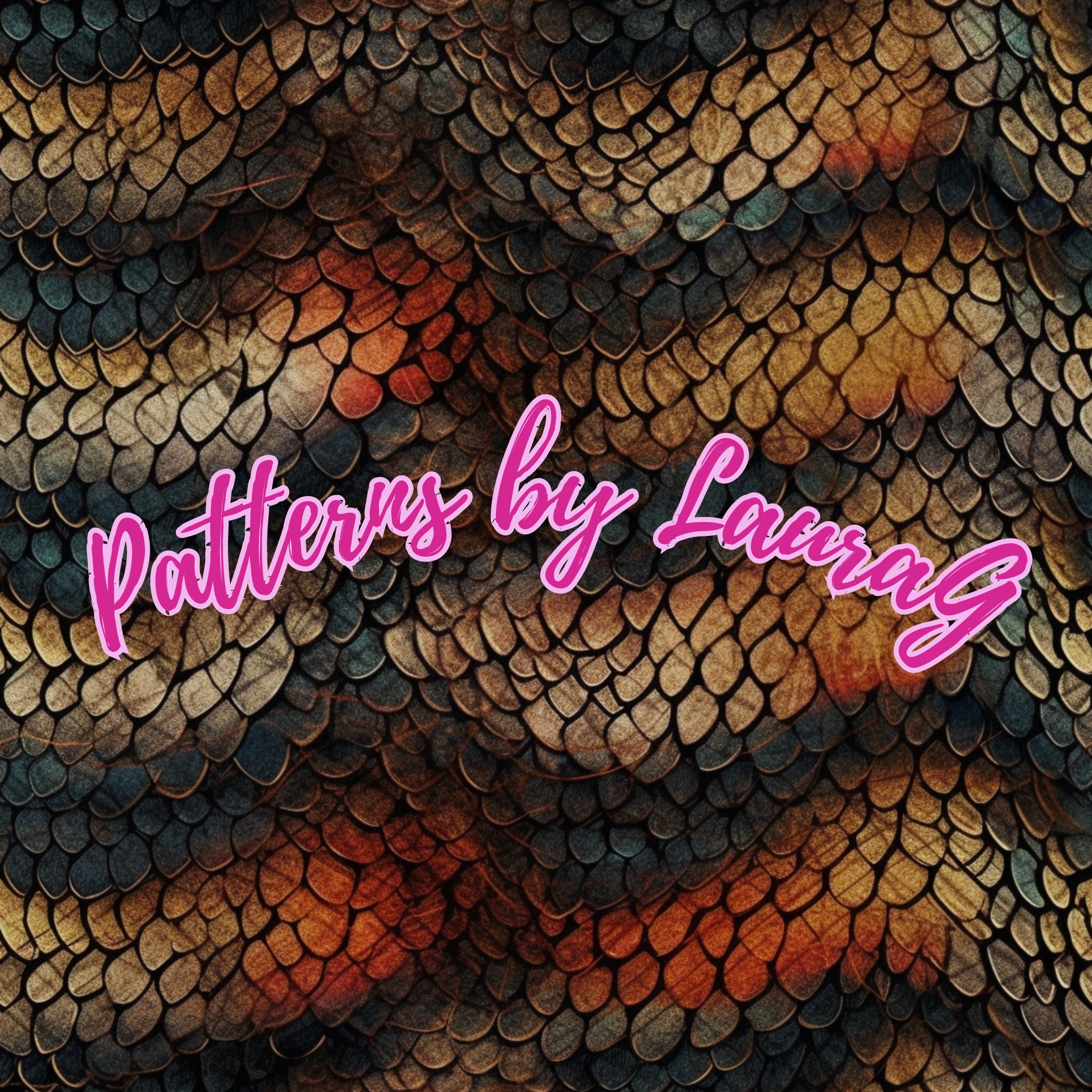 Skin Snake Digital Paper, Seamless Pattern Snakeskin, Animal Print ...