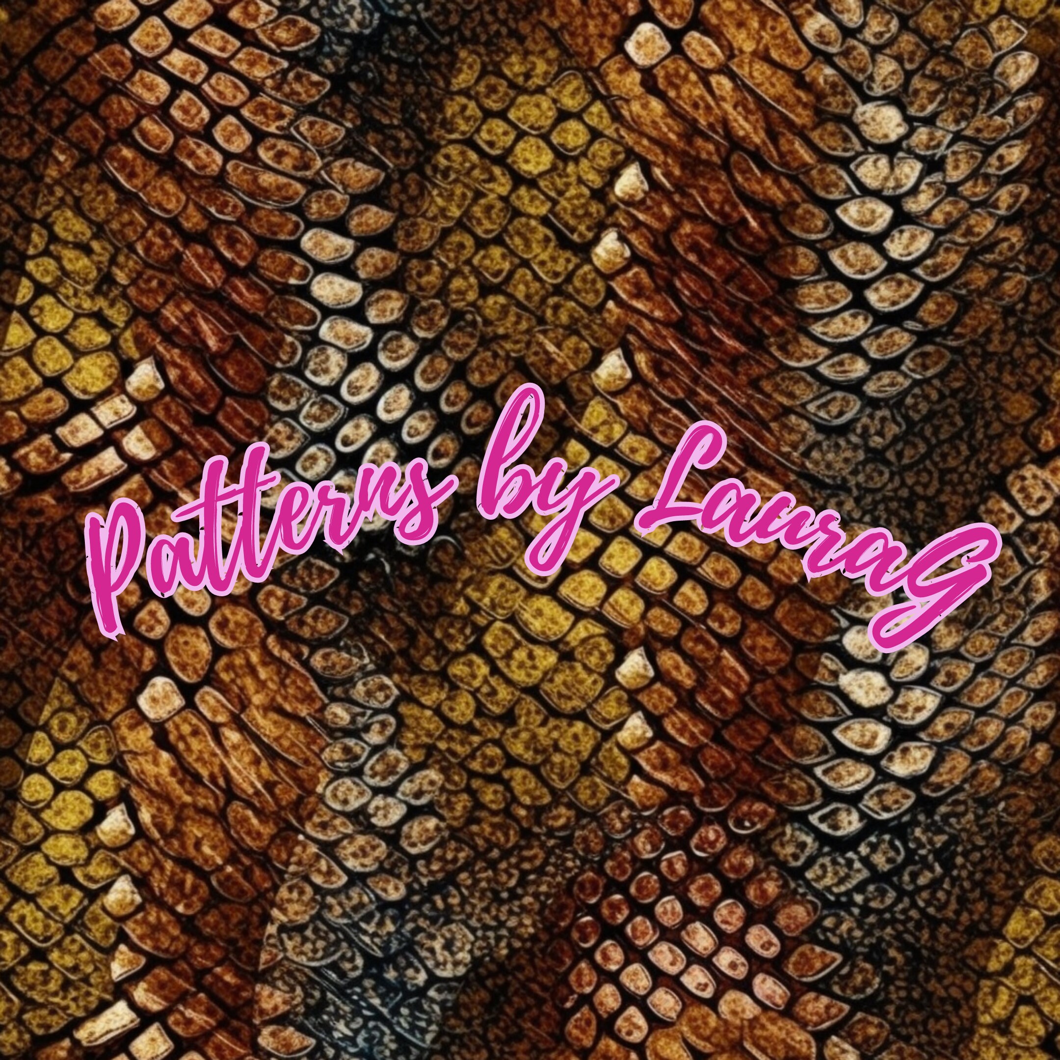 Skin Snake Digital Paper, Seamless Pattern Snakeskin, Animal Print ...