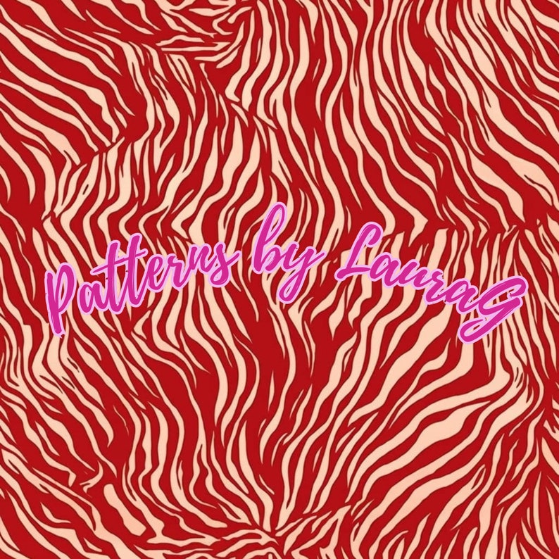 Seamless Pattern Zebra, Animal Print Digital Paper, Wild Horse ...