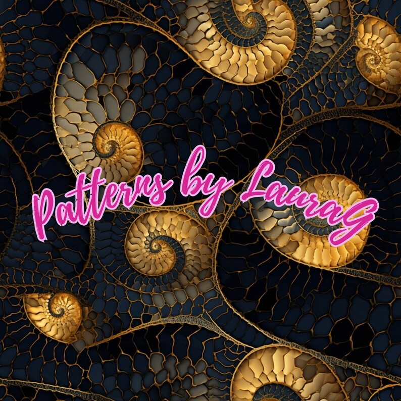 Fibonacci Digital Paper, Abstract Swirl Pattern (digital Download) - Etsy