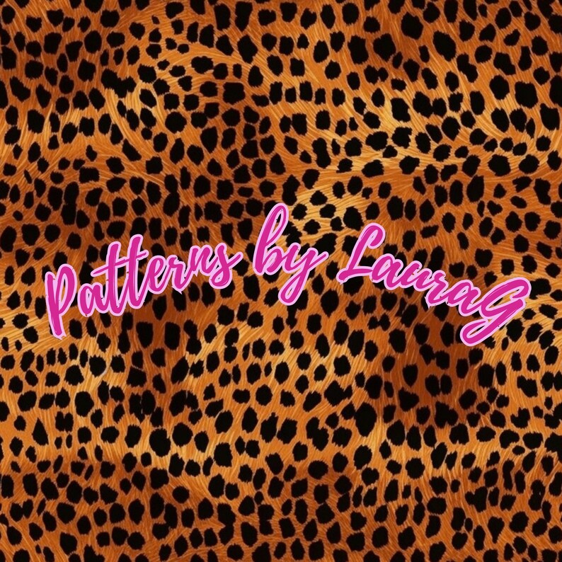 Realistic Leopard Digital Paper, Seamless Pattern Leopard Realistic ...