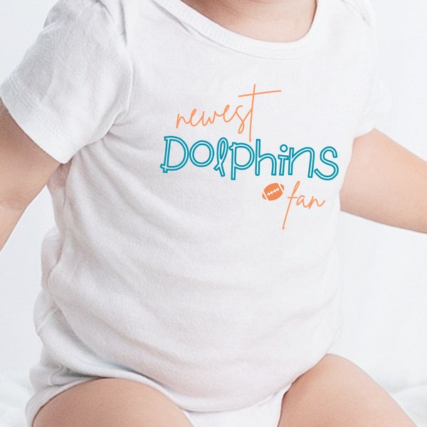 Miami Dolphins Baby - Etsy