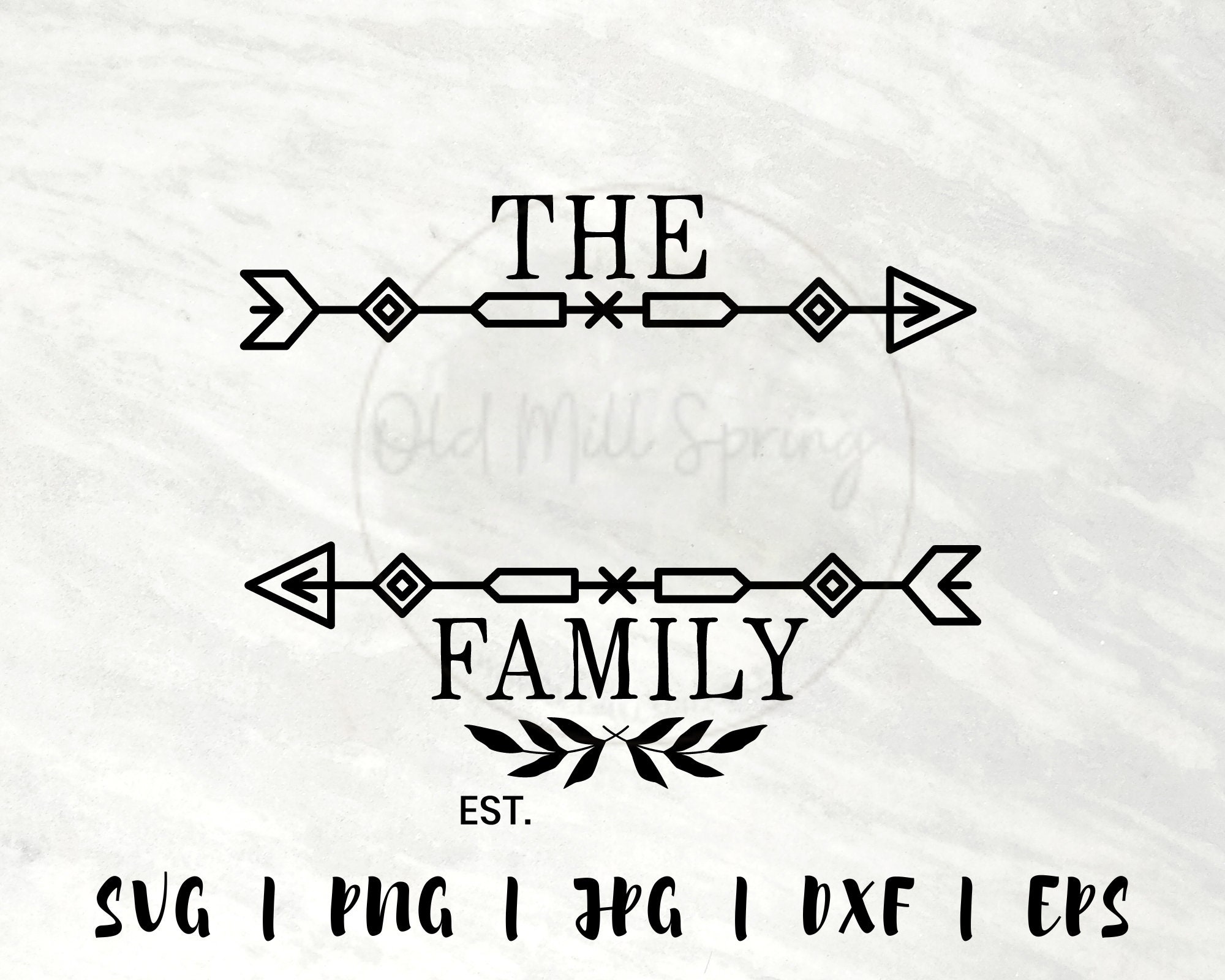 Established Sign Svg, Split Monogram Svg, Canvas Sign Svg, Family Name ...