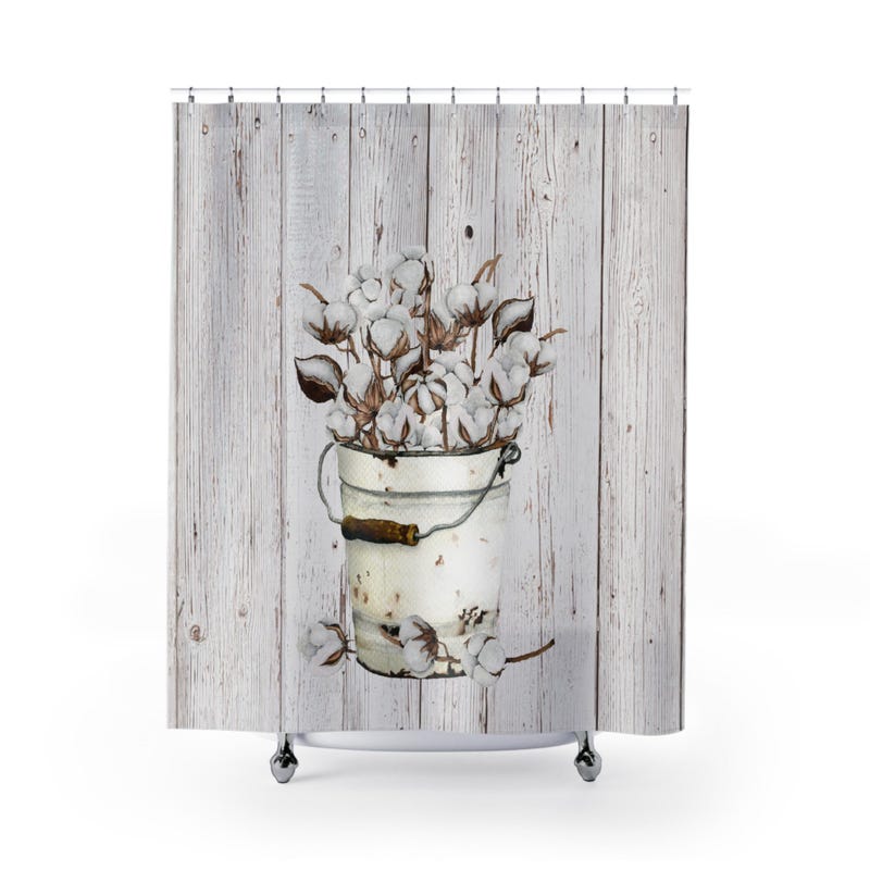Rustic Shower Curtain - Etsy