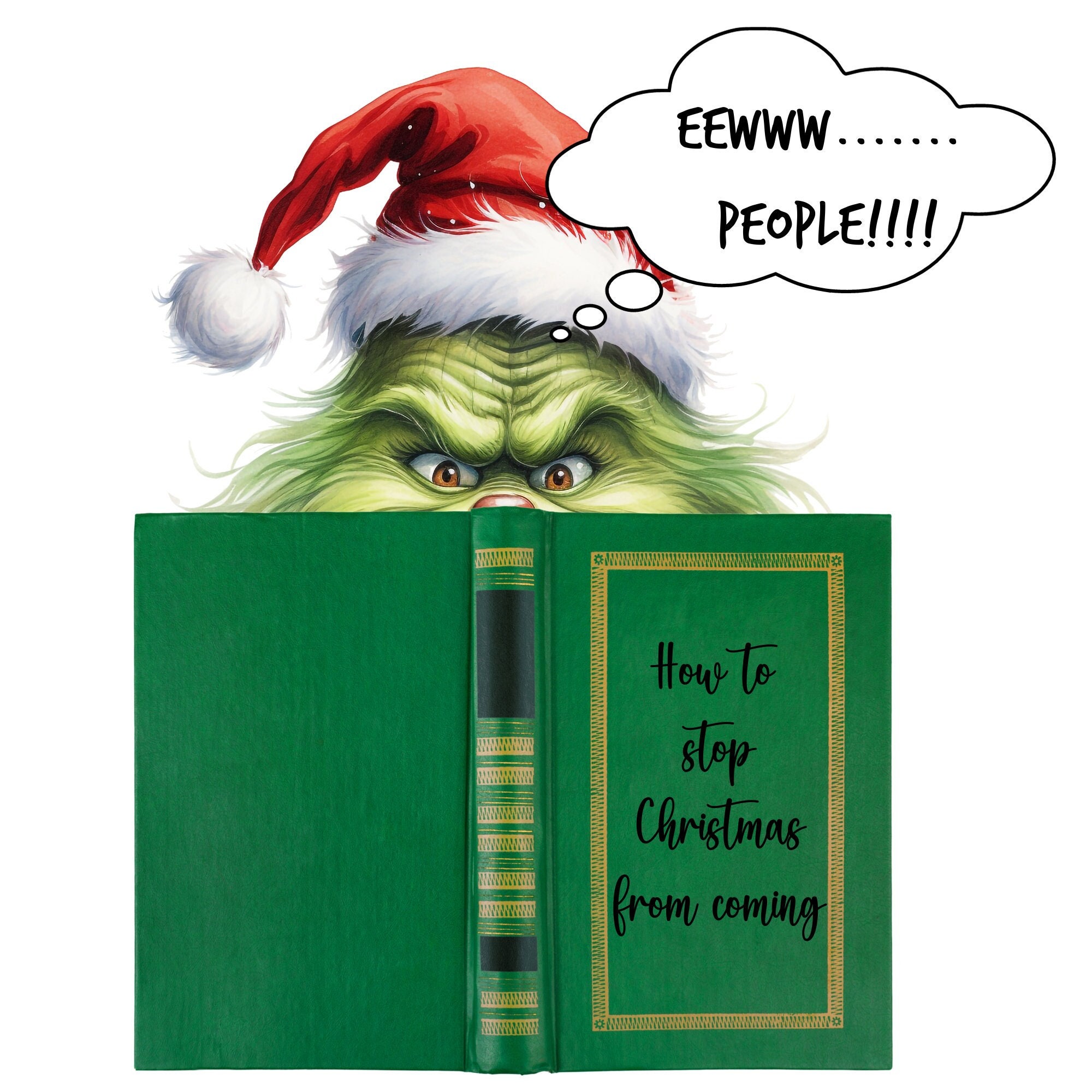 Eewww People Green Gnome Png Svg File Eewww People Grinchmas - Etsy