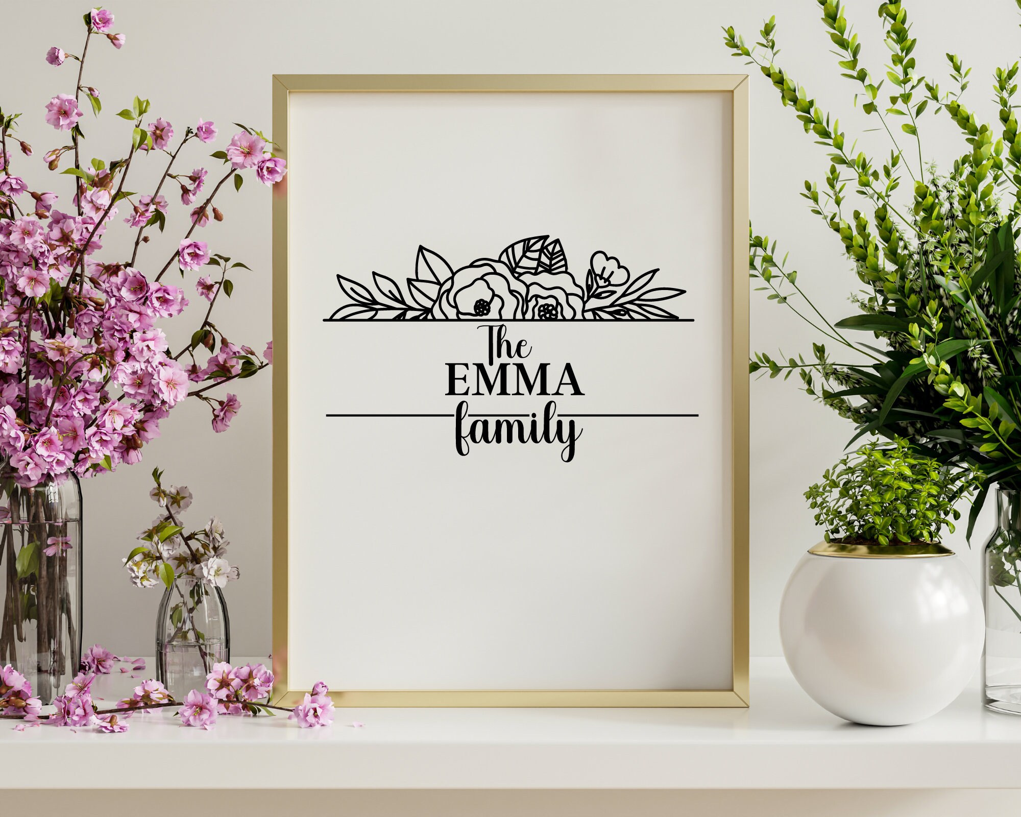 Blended Family Sign Svg Established Sign Svg Initial Sign - Etsy