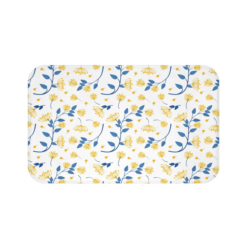 Yellow Bath Mat - Etsy