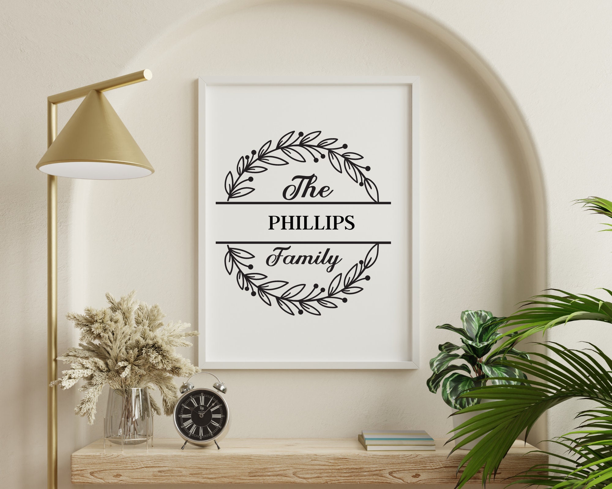 The Family Name Pallet Sign Svg Blended Family Sign Svg - Etsy