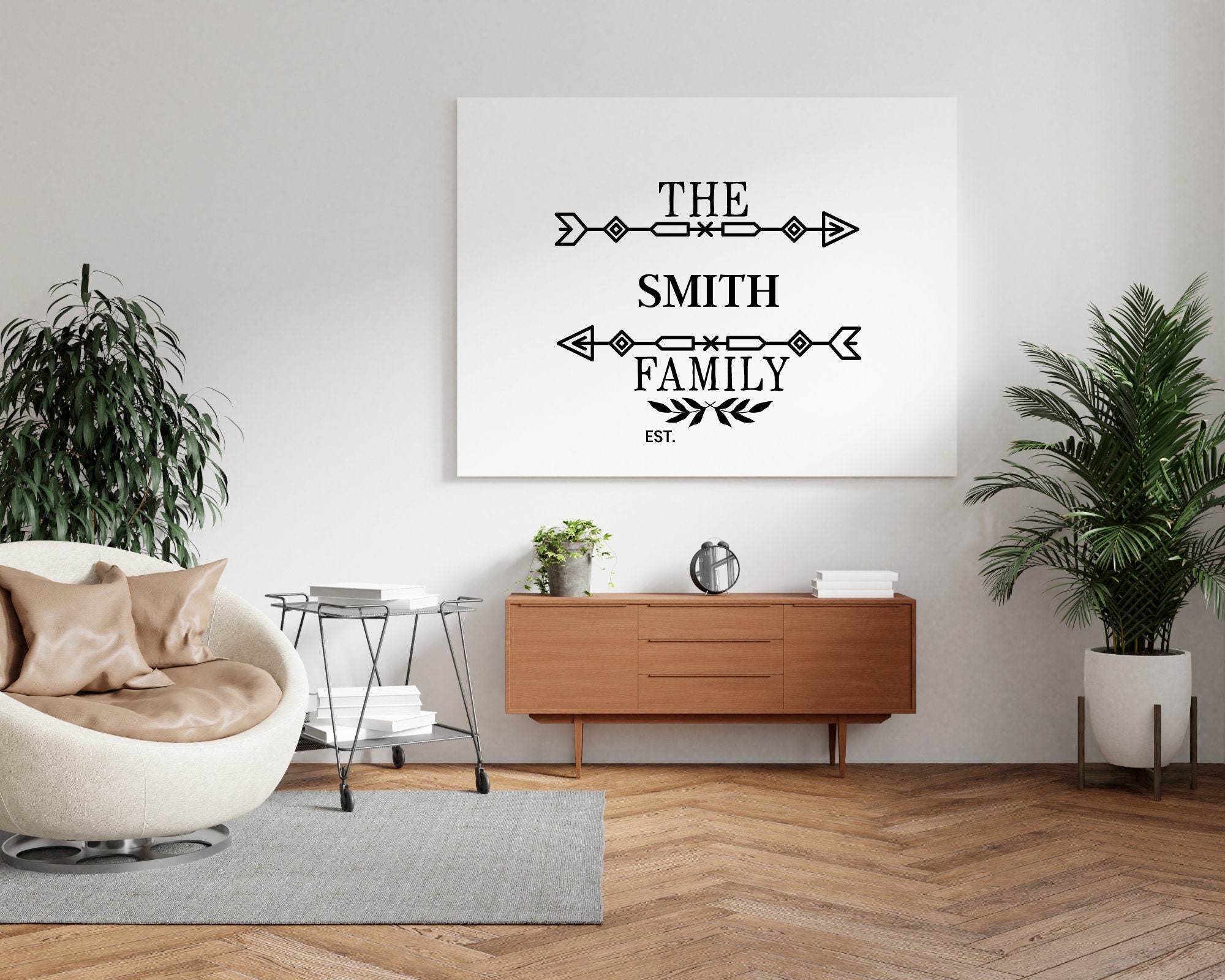 Established Sign Svg, Split Monogram Svg, Canvas Sign Svg, Family Name ...