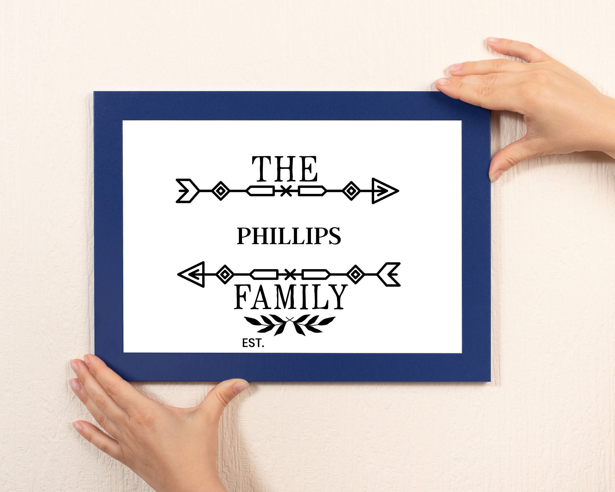 Established Sign Svg, Split Monogram Svg, Canvas Sign Svg, Family Name ...