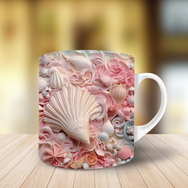 Seashells Mug - Etsy