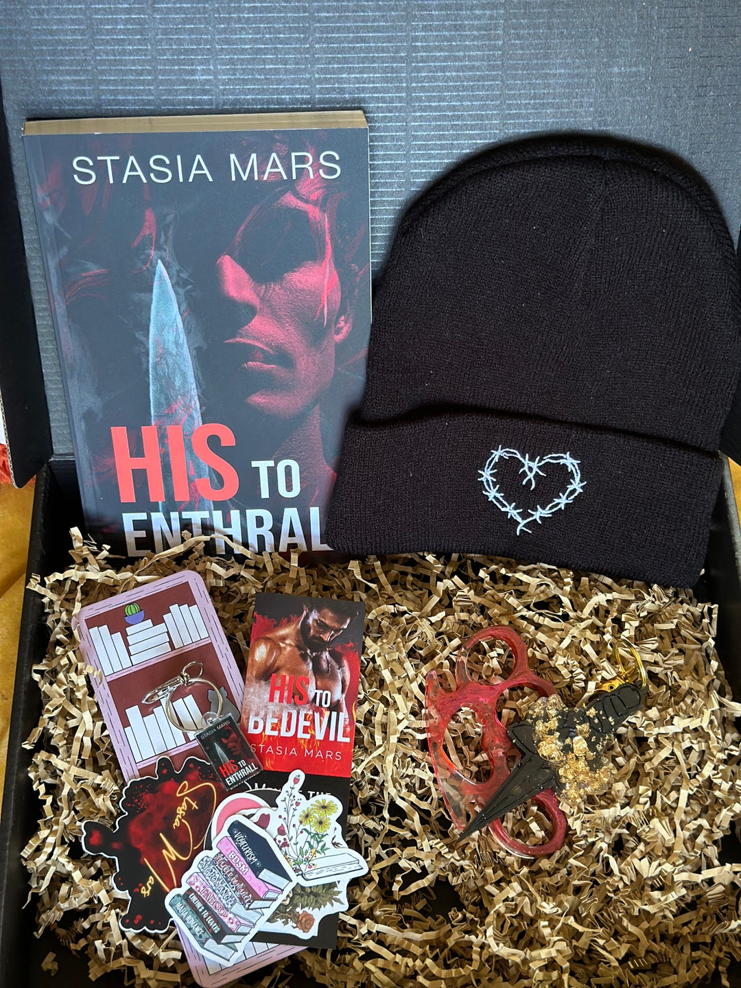 Dark Romance Book Box - Etsy