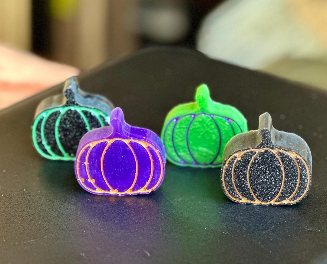Handmade Mini Resin Pumpkins - Etsy