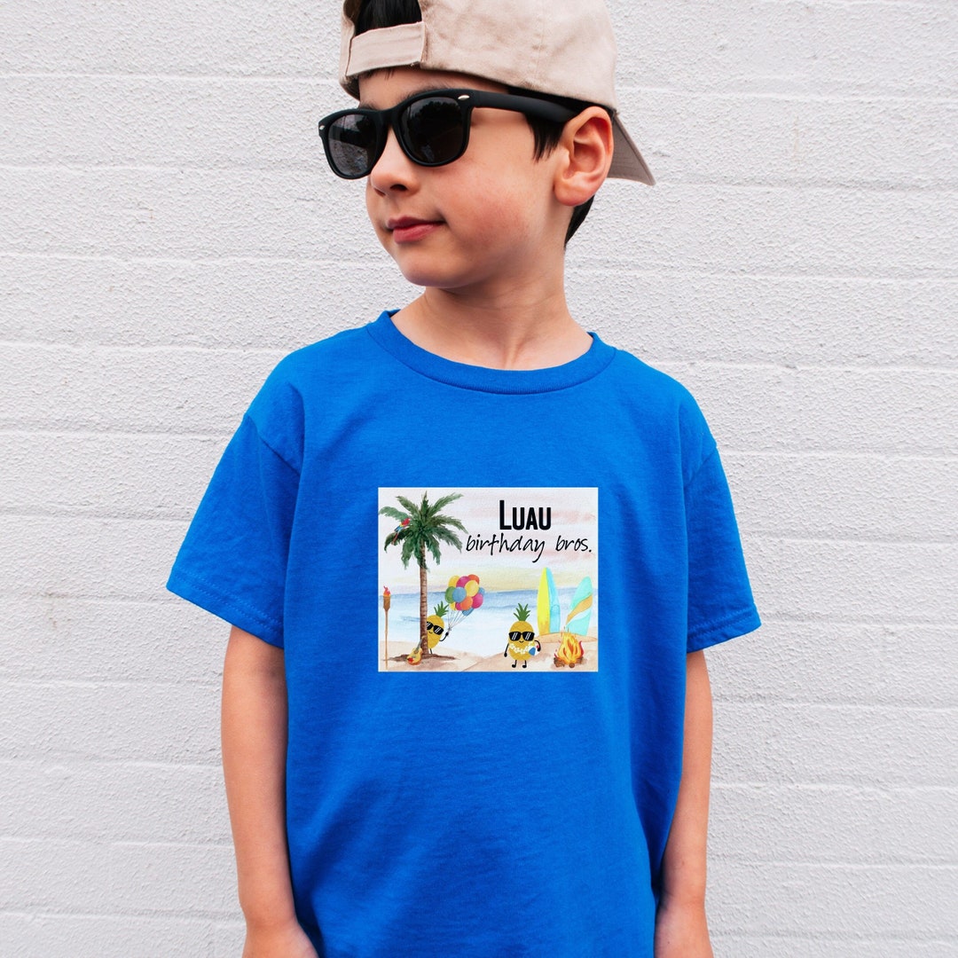 Luau Birthday Party, Hawaiian Luau Birthday, Aloha Birthday Shirt ...