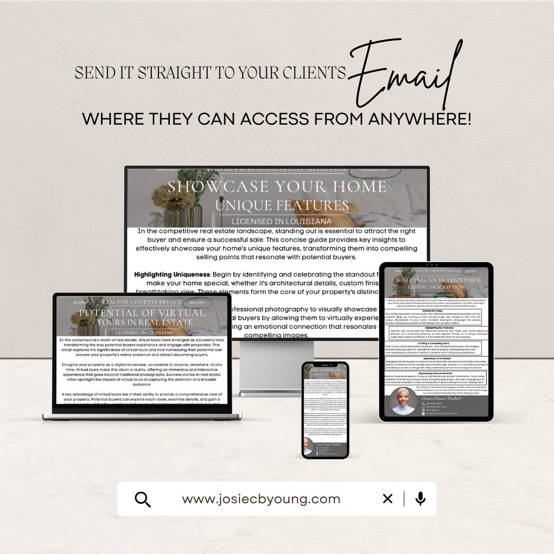 24 Realtor Email Drip Campaign for Buyers and Sellers | Real Estate ...