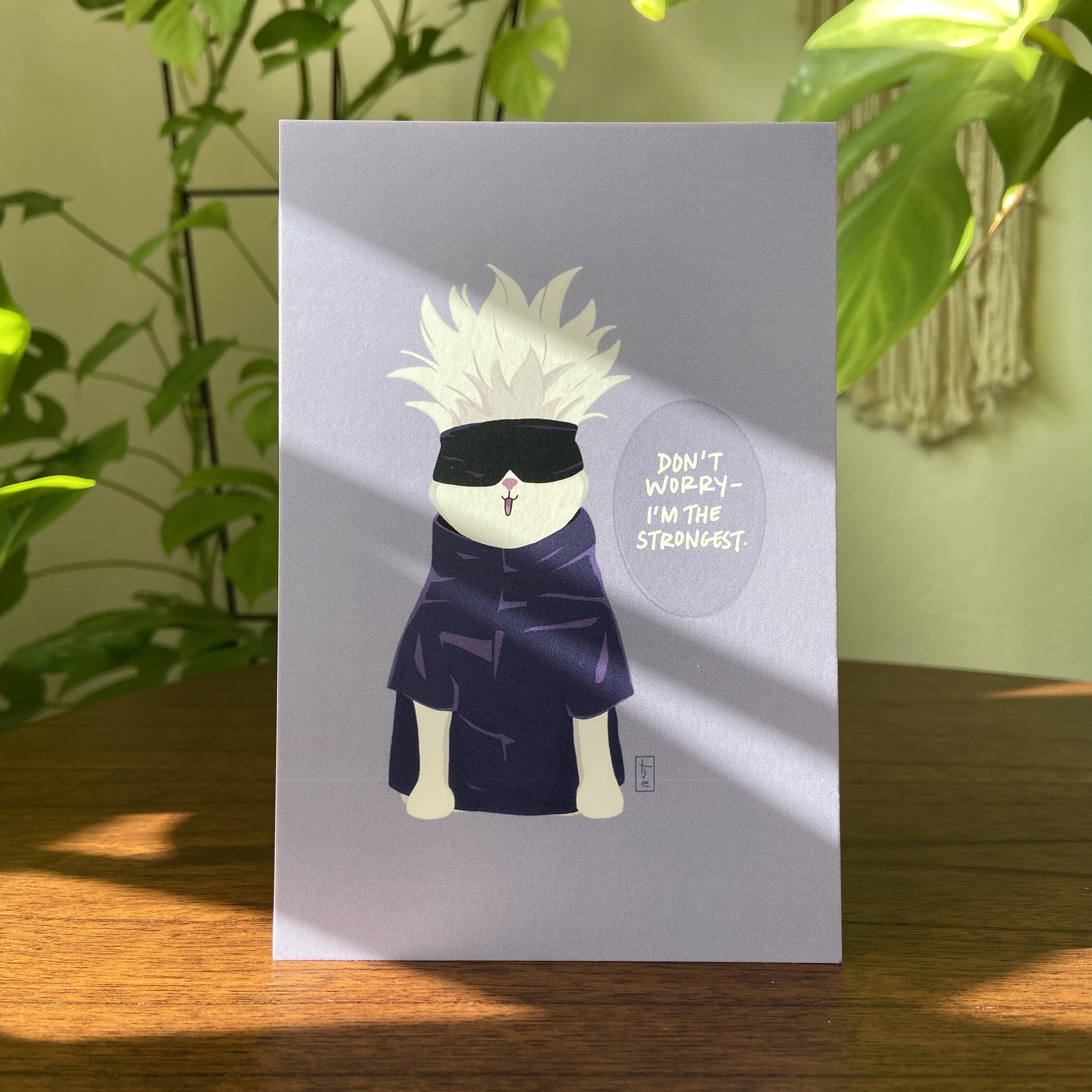 Gojo Catoru Small Print - Etsy