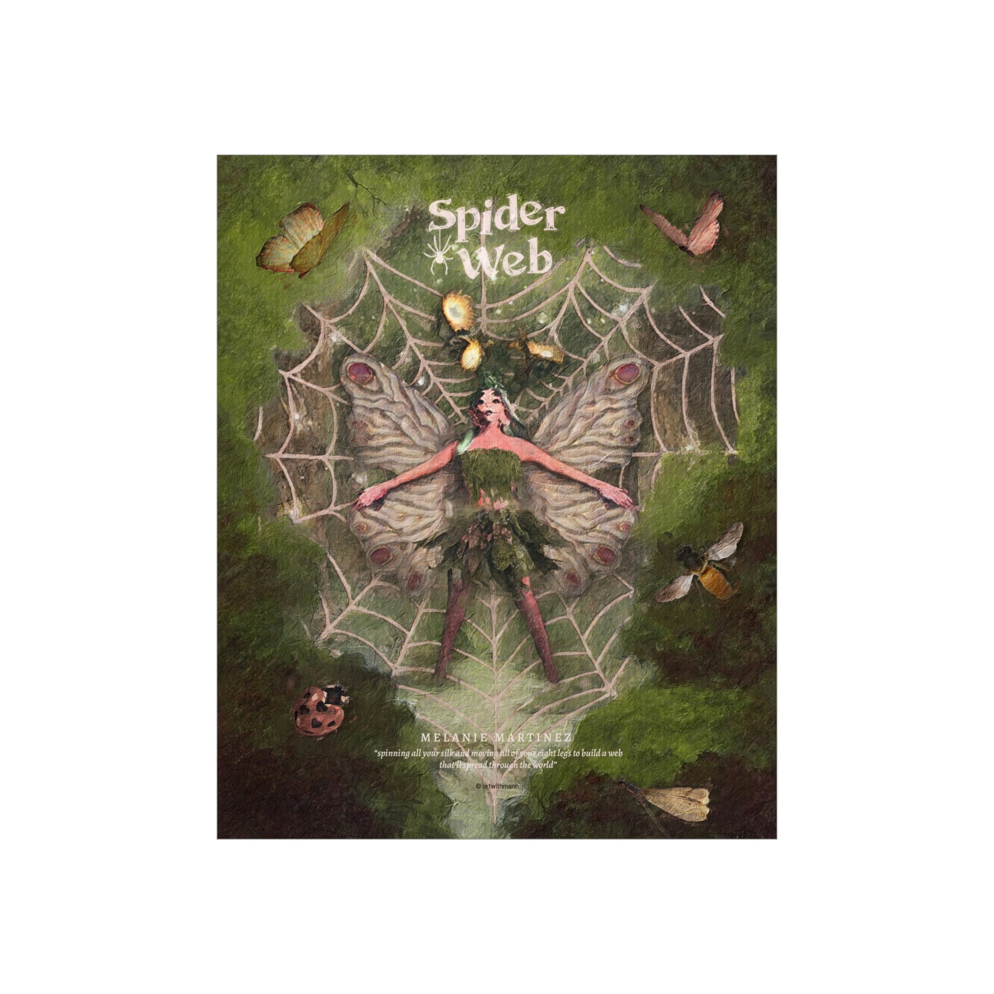 Melanie Martinez - 'SPIDER WEB' Portals Poster Designed & Sold By Haiti