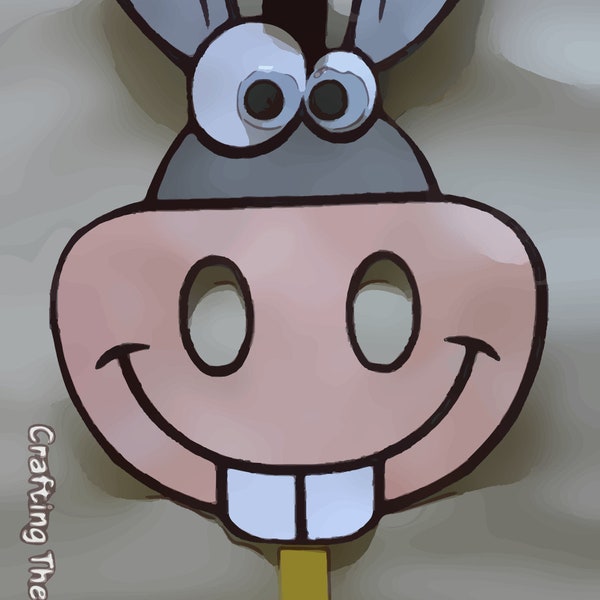 Donkey Mask - Etsy