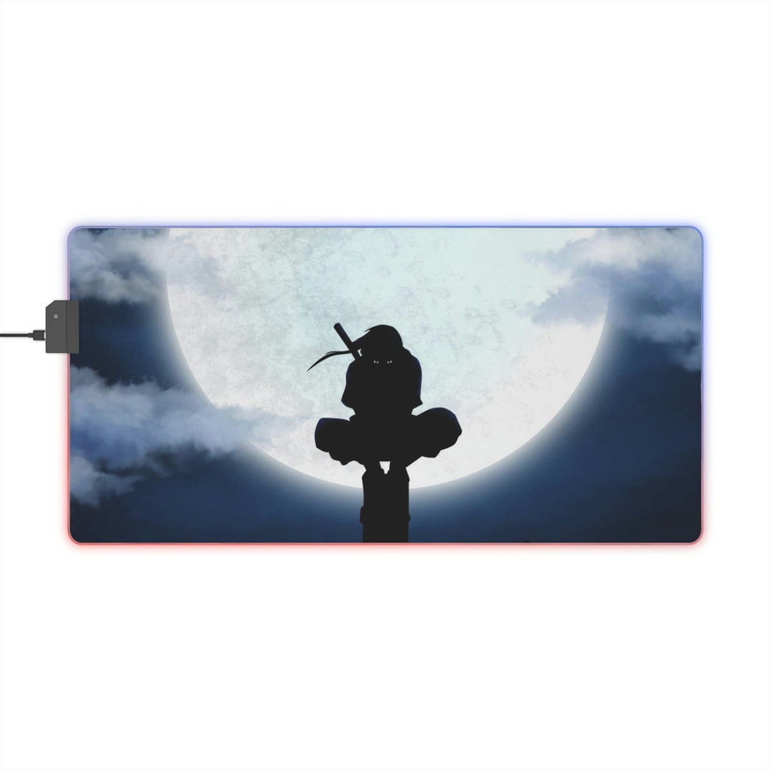 Naruto Inspired Anime Itachi Background Gaming Pad Mouse Large Gaming ...