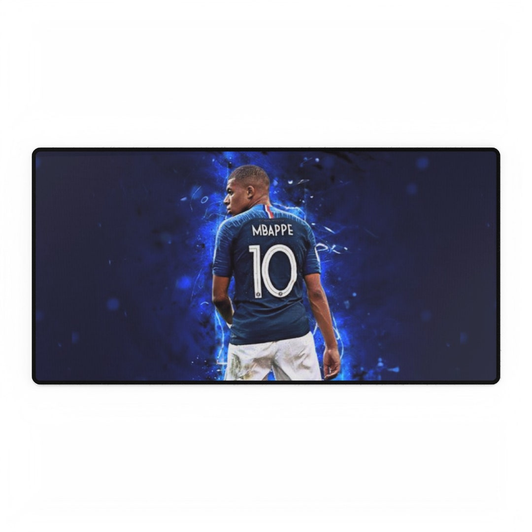 Soccer Mbappe Aesthetic PC Desk Mats - Etsy