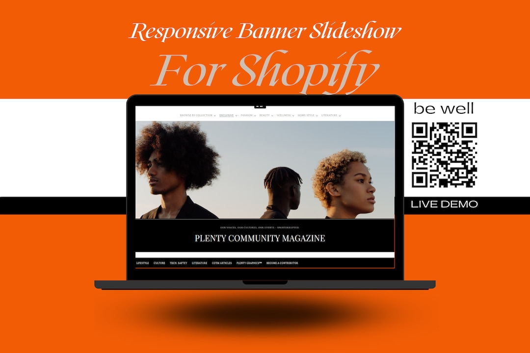 Shopify 2.0 Universal Responsive Banner Slideshow Shopify Theme Shopify ...