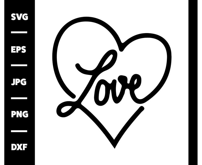 Love 2 SVG Family Wedding Heart Valentines Beautiful Boy Girl Marriage ...