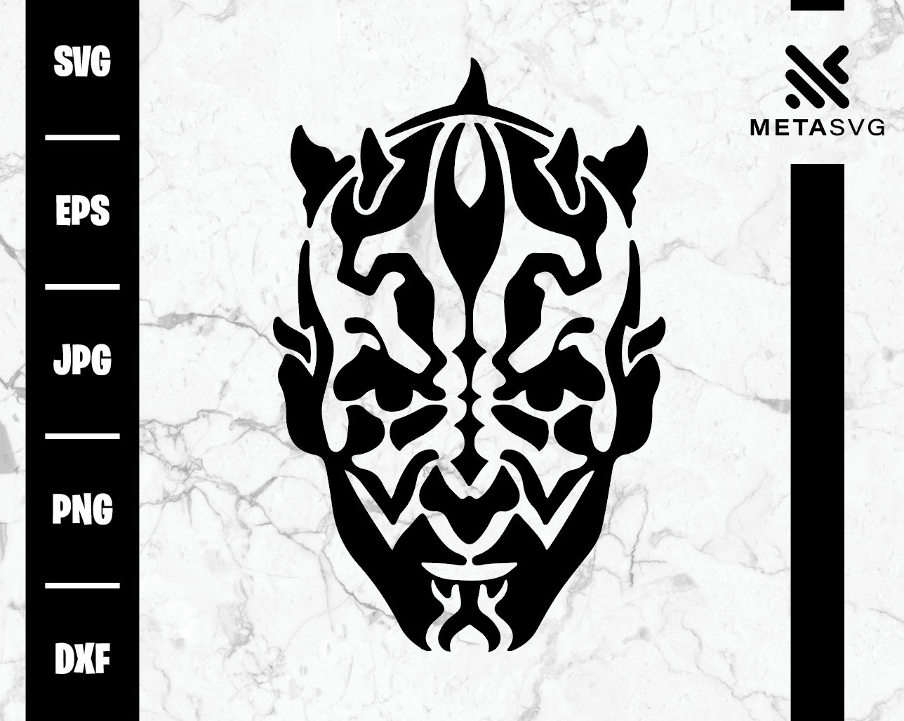 Darth Maul Face Pattern
