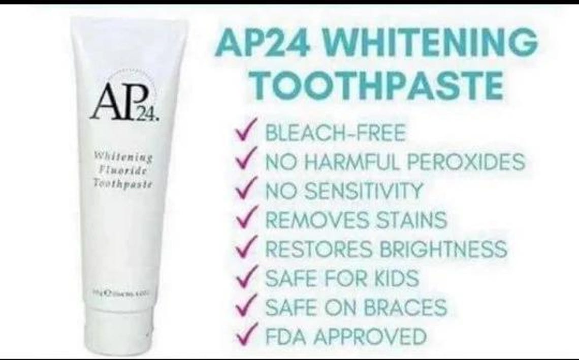 Whitening Fluoride Toothpaste - Etsy