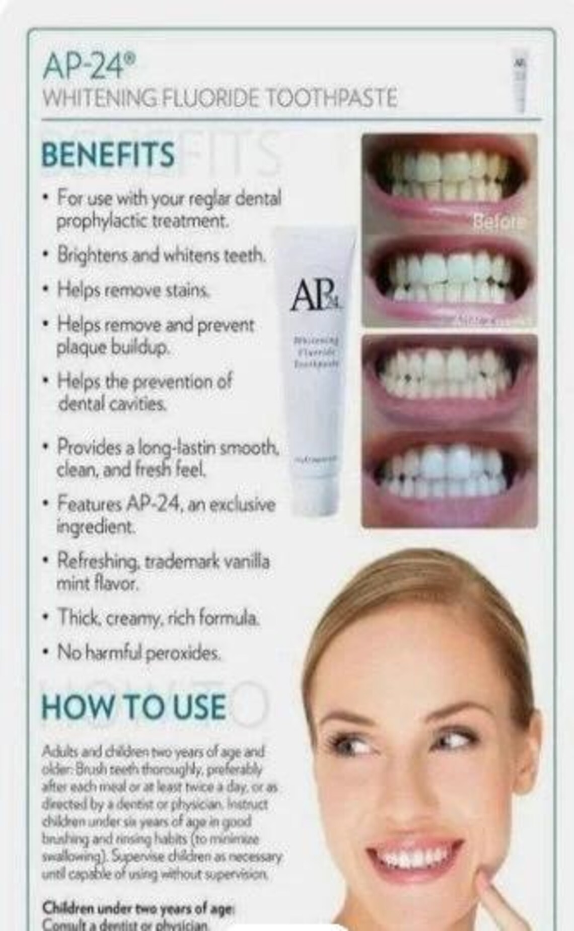Whitening Fluoride Toothpaste - Etsy