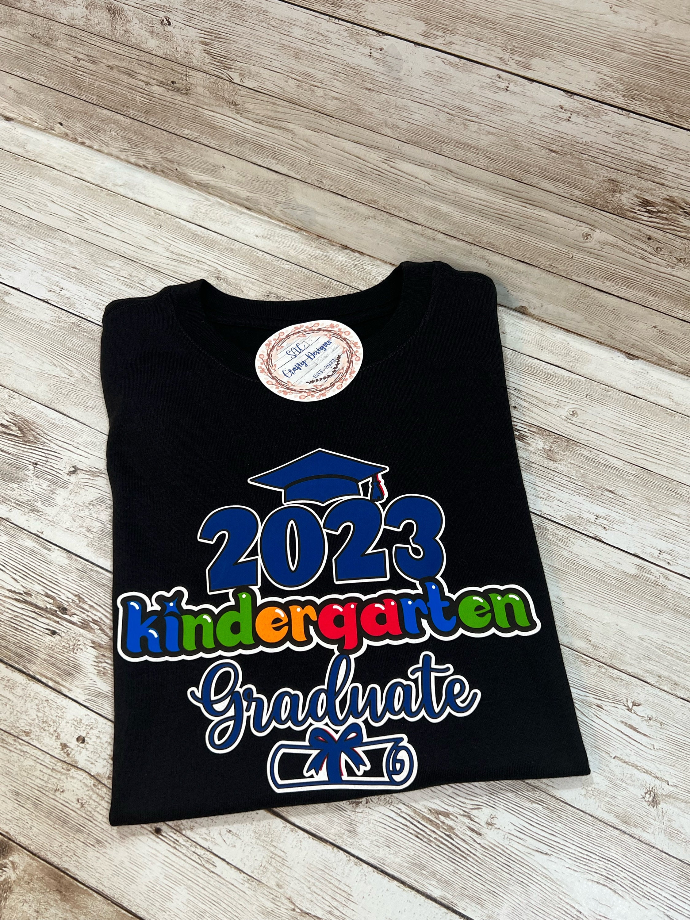 Kindergarten Graduation Shirt Custom Graduation Shirt Kids ...