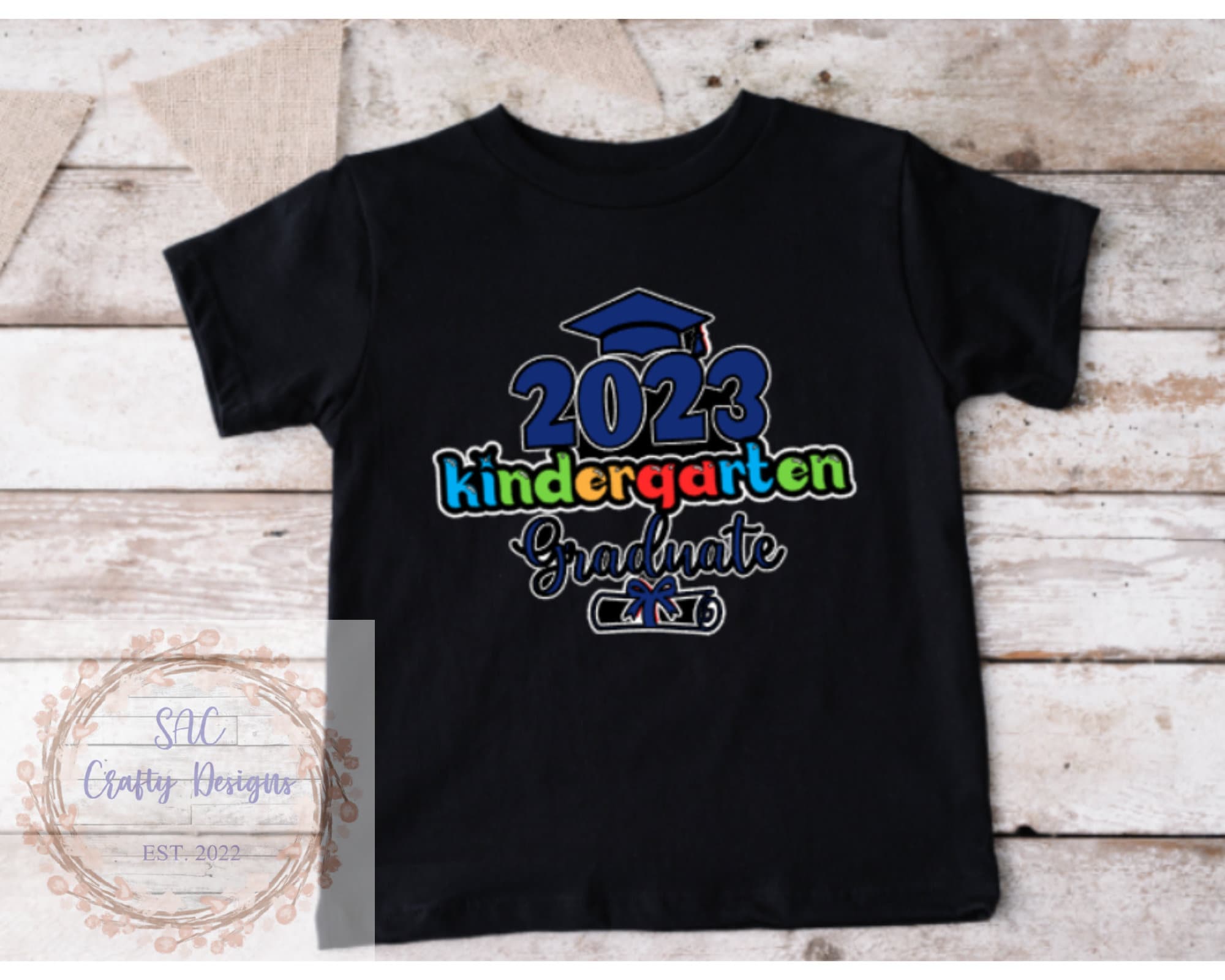 Kindergarten Graduation Shirt Custom Graduation Shirt Kids ...