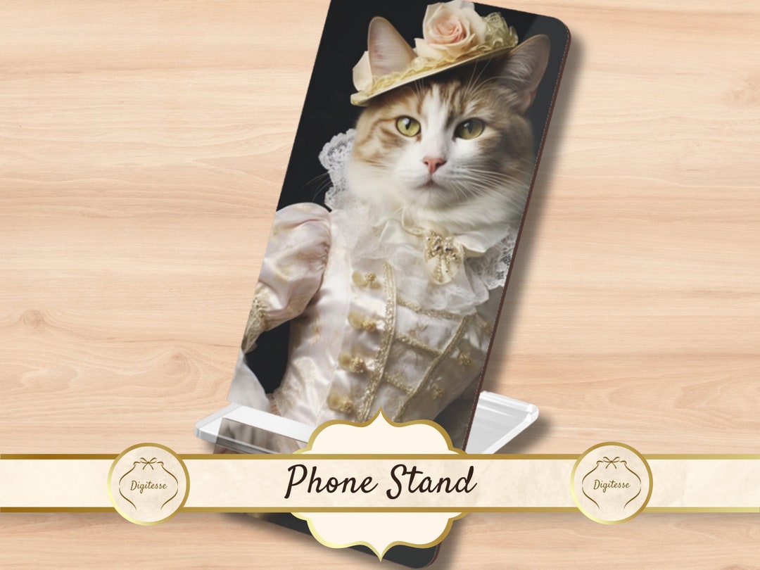 Ginger Cat Phone Stand Tabby Phone Holder Stocking Stuffer - Etsy