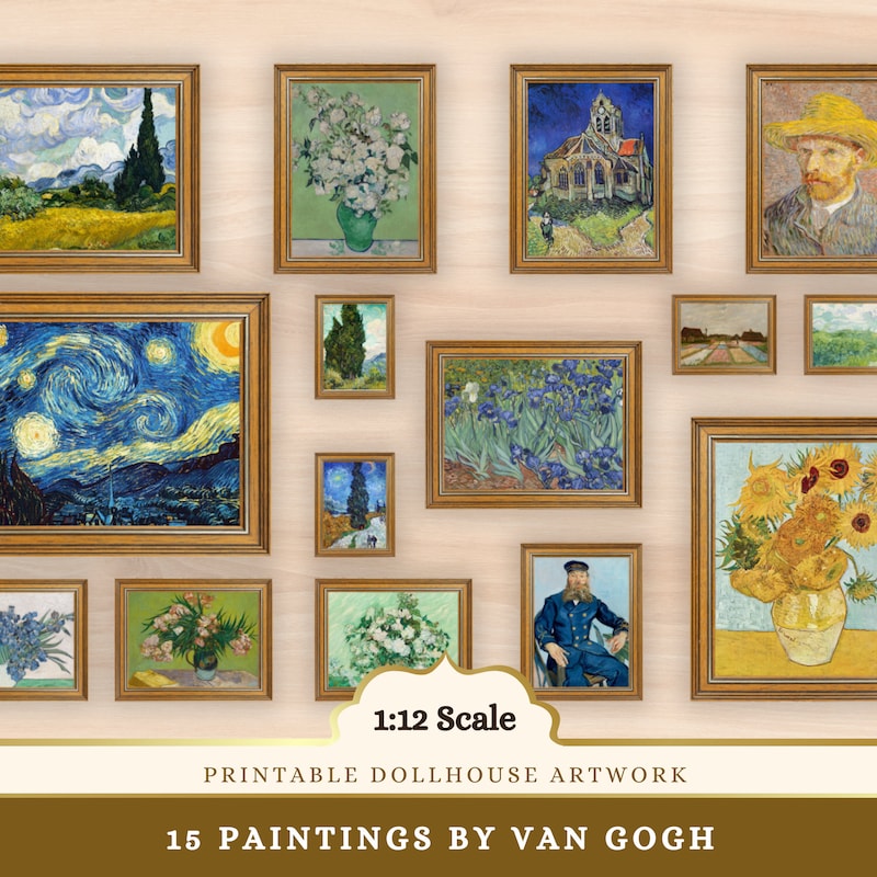 Printable Famous Art - Etsy