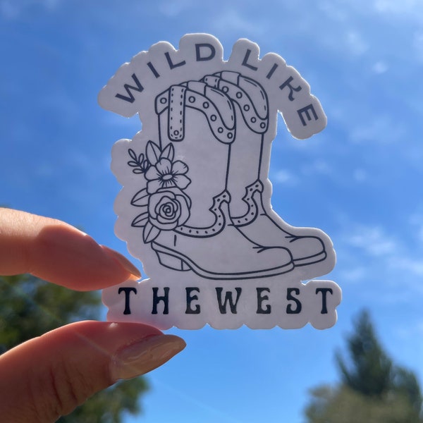Western Stickers - Etsy