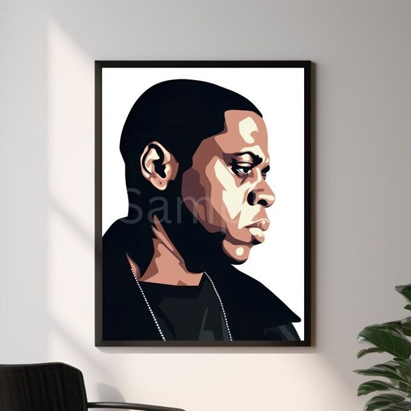 Jay Z Canvas - Etsy