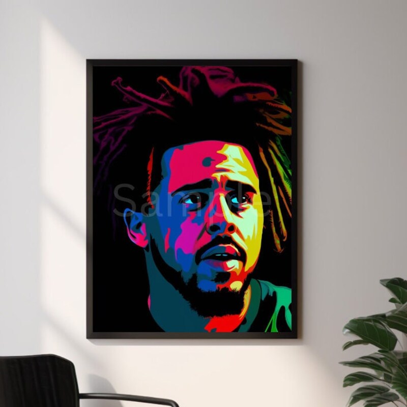 J Cole Poster - Etsy