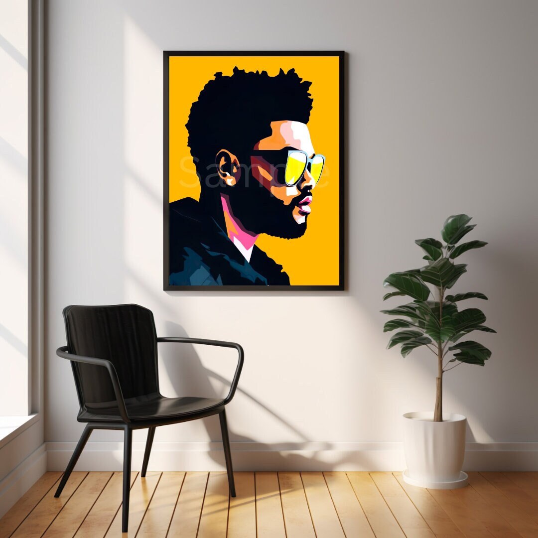 The Weeknd Digital Download the Weeknd Poster the Weeknd - Etsy