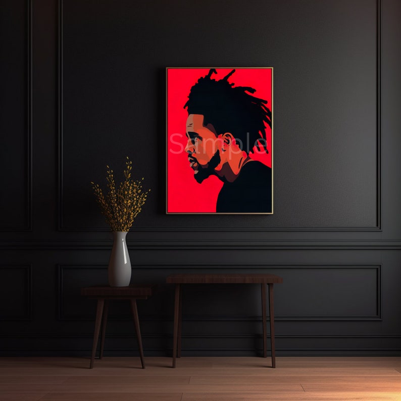 J Cole Digital Download, J Cole Poster, J Cole, Rap Poster, Poster ...