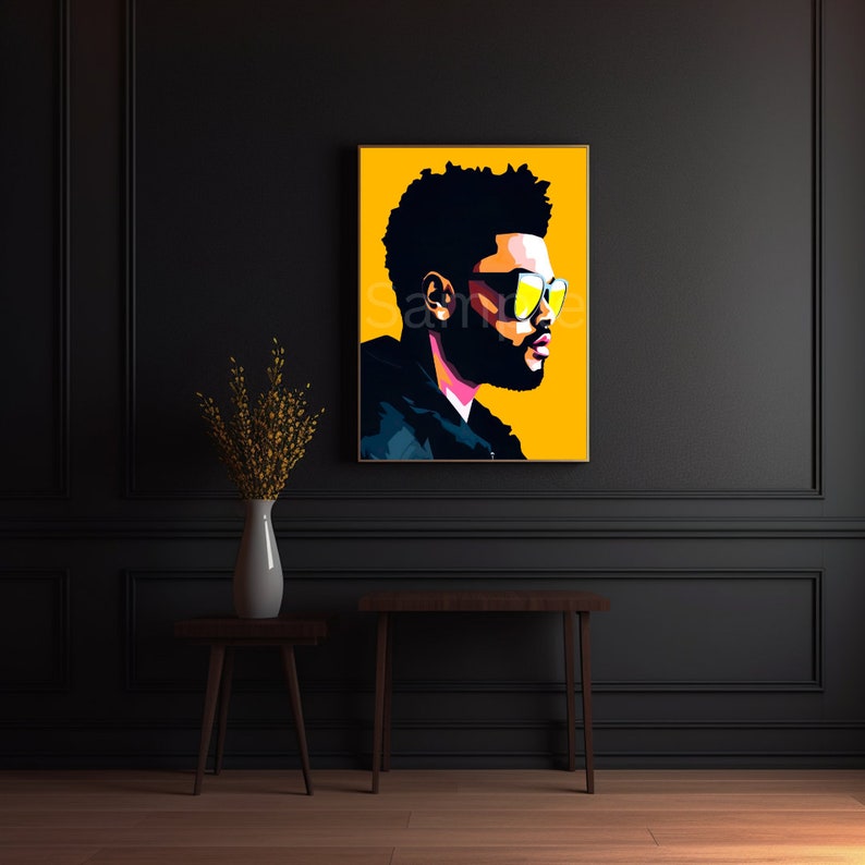 The Weeknd Digital Download the Weeknd Poster the Weeknd - Etsy