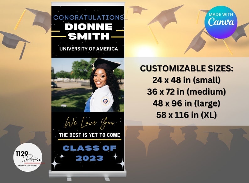 Graduation Banner Custom Banner Personalized Banner Custom - Etsy