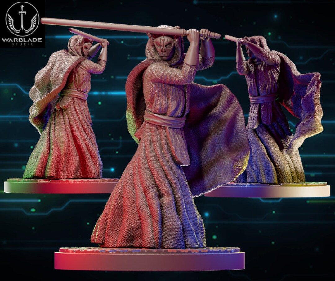 Darth Nihilus Miniature - SW Shatterpoint Compatible (40mm) Resin 3D ...