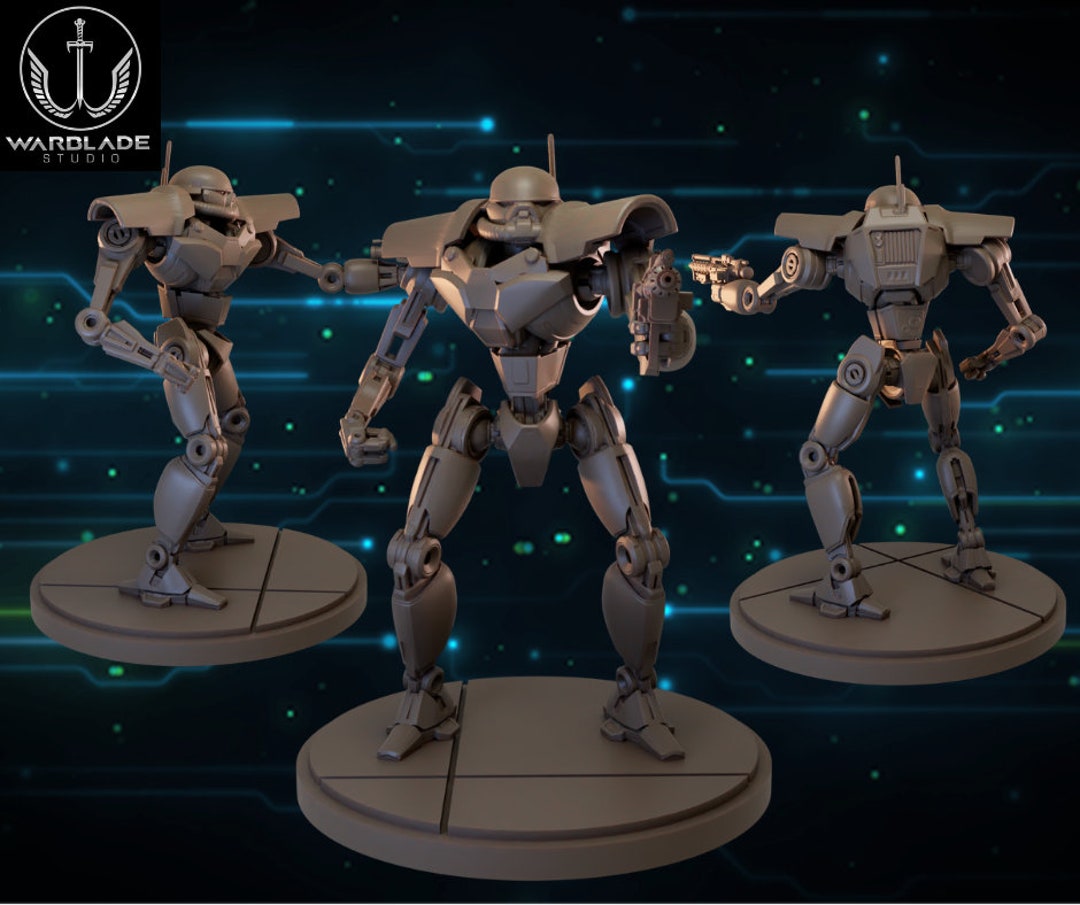 Dark Trooper - SW Shatterpoint Compatible (40mm) Resin 3D Print - War ...