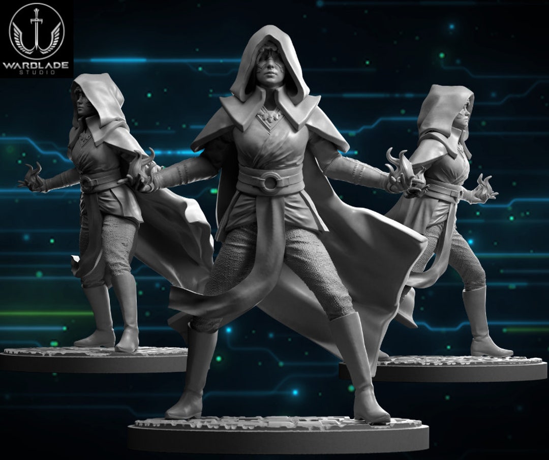 Merrin SW Shatterpoint Compatible 40mm Resin 3D Print War Blade Studios ...