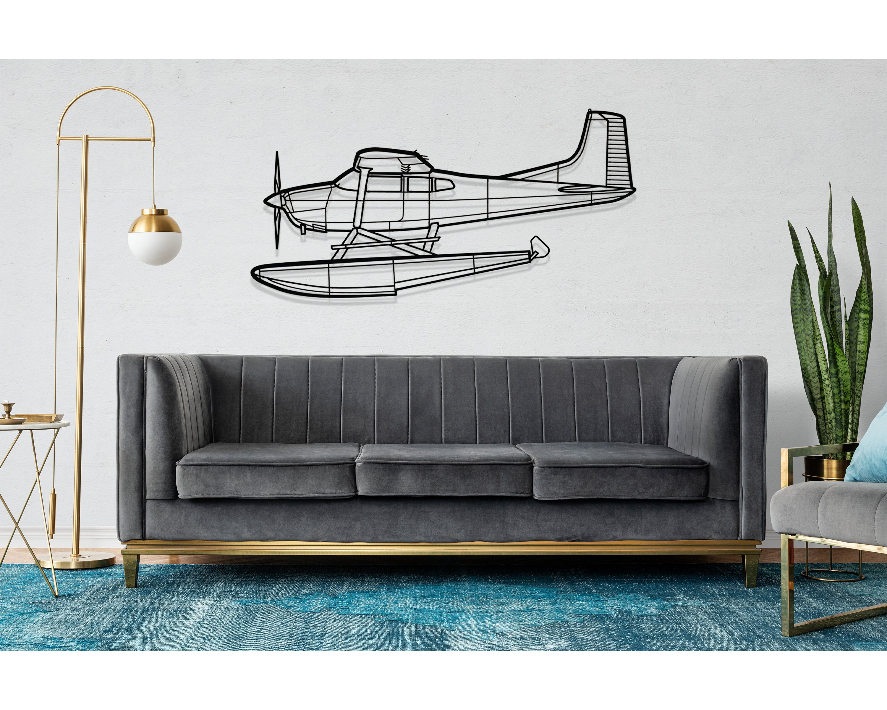 Cessna A185F Float Airplane Silhouette Metal Wall Art Plane - Etsy