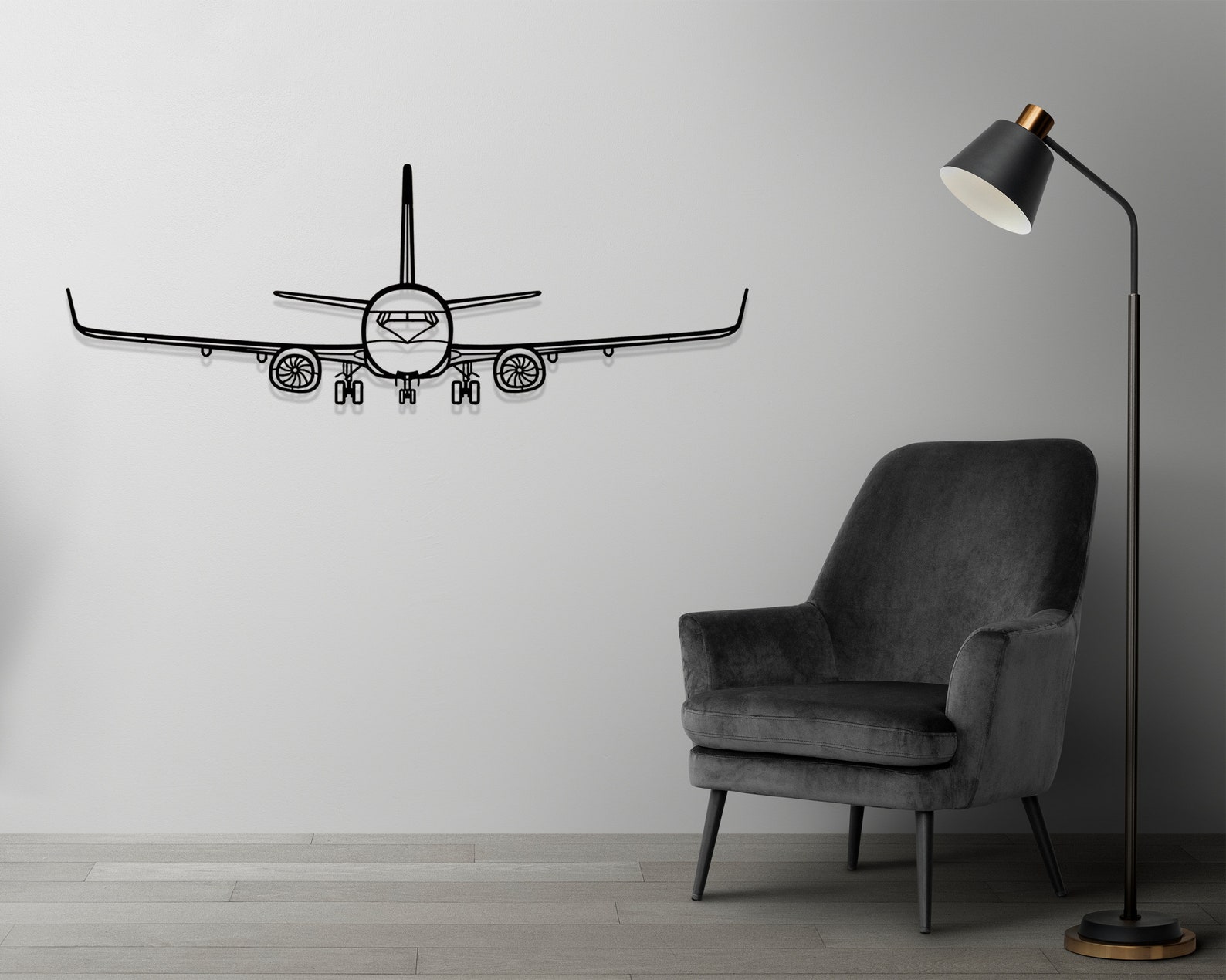 Boeing 737-800NG Metal Airplane Wall Art: Aviation Home Decor - Etsy