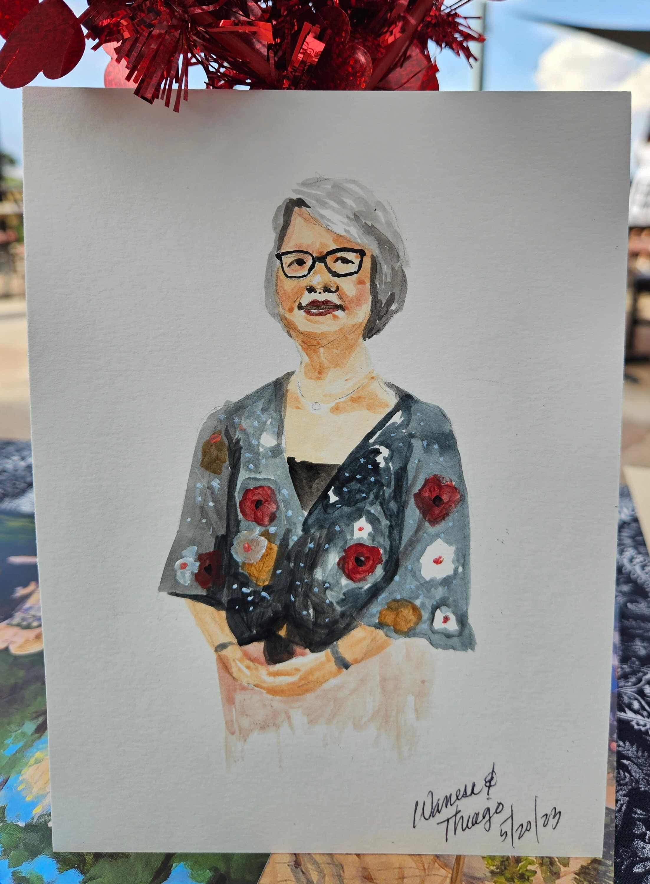 Wedding Guest Portraits Live Reservation - Etsy