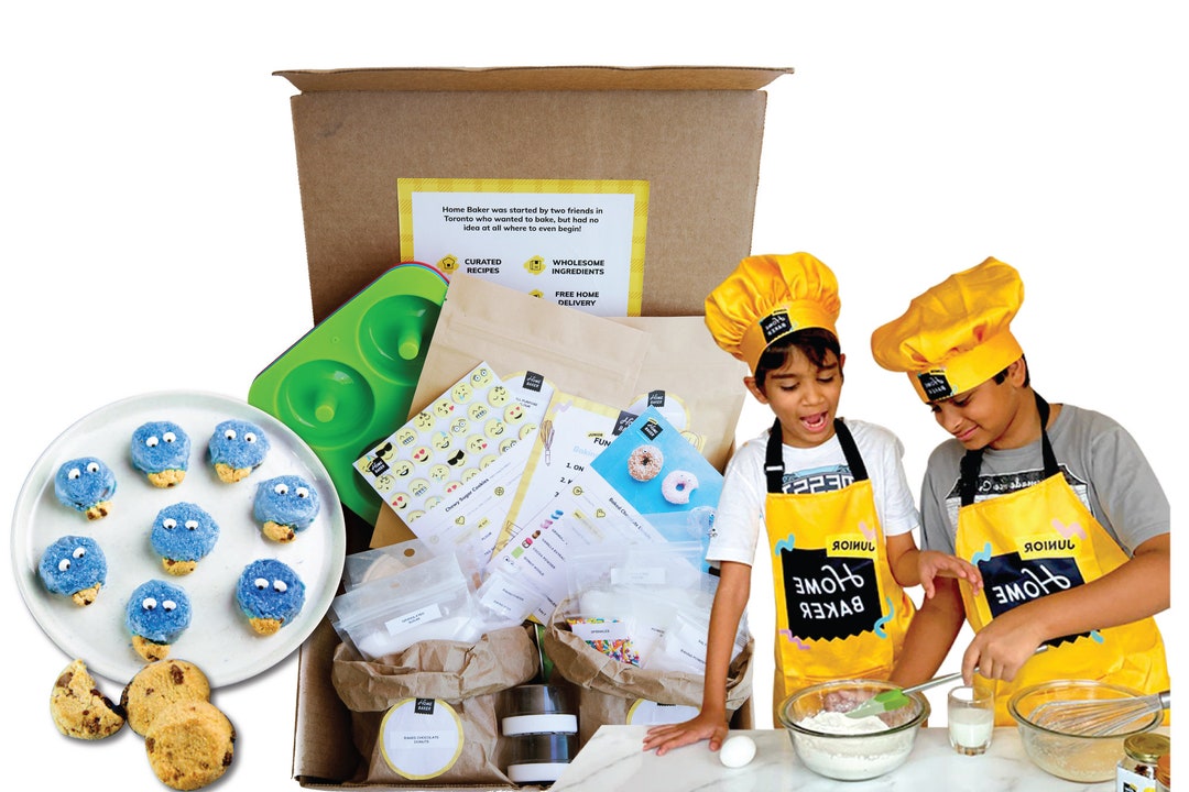 Homebaker Cookie Monster Baking Activity Kit for Kids of All Ages ...